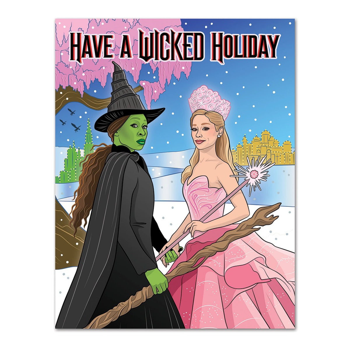 Have A Wicked Holiday Christmas Card | The Found – Outer Layer