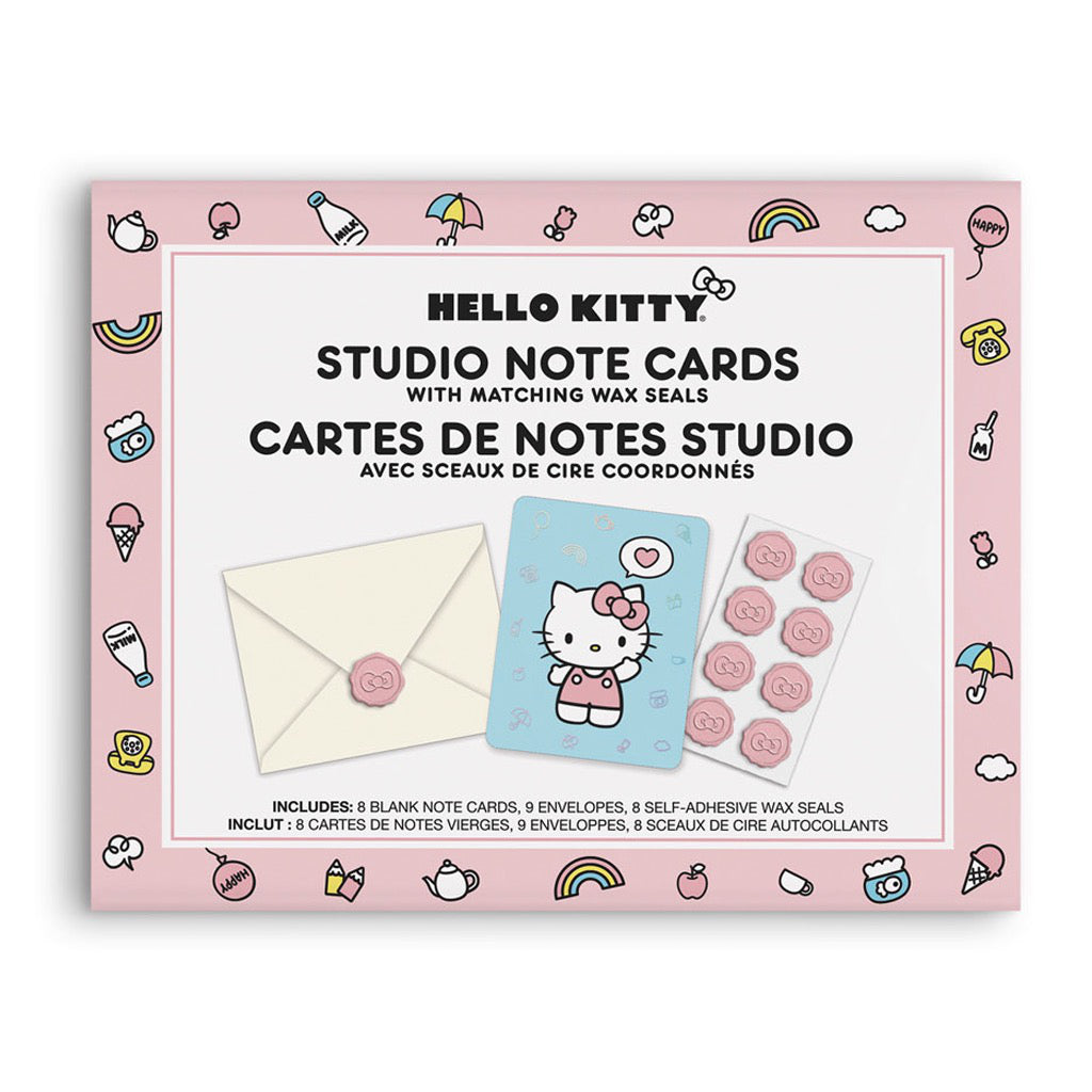 Hello Kitty Classic Pink Studio Note Cards | Studio Oh – Outer Layer