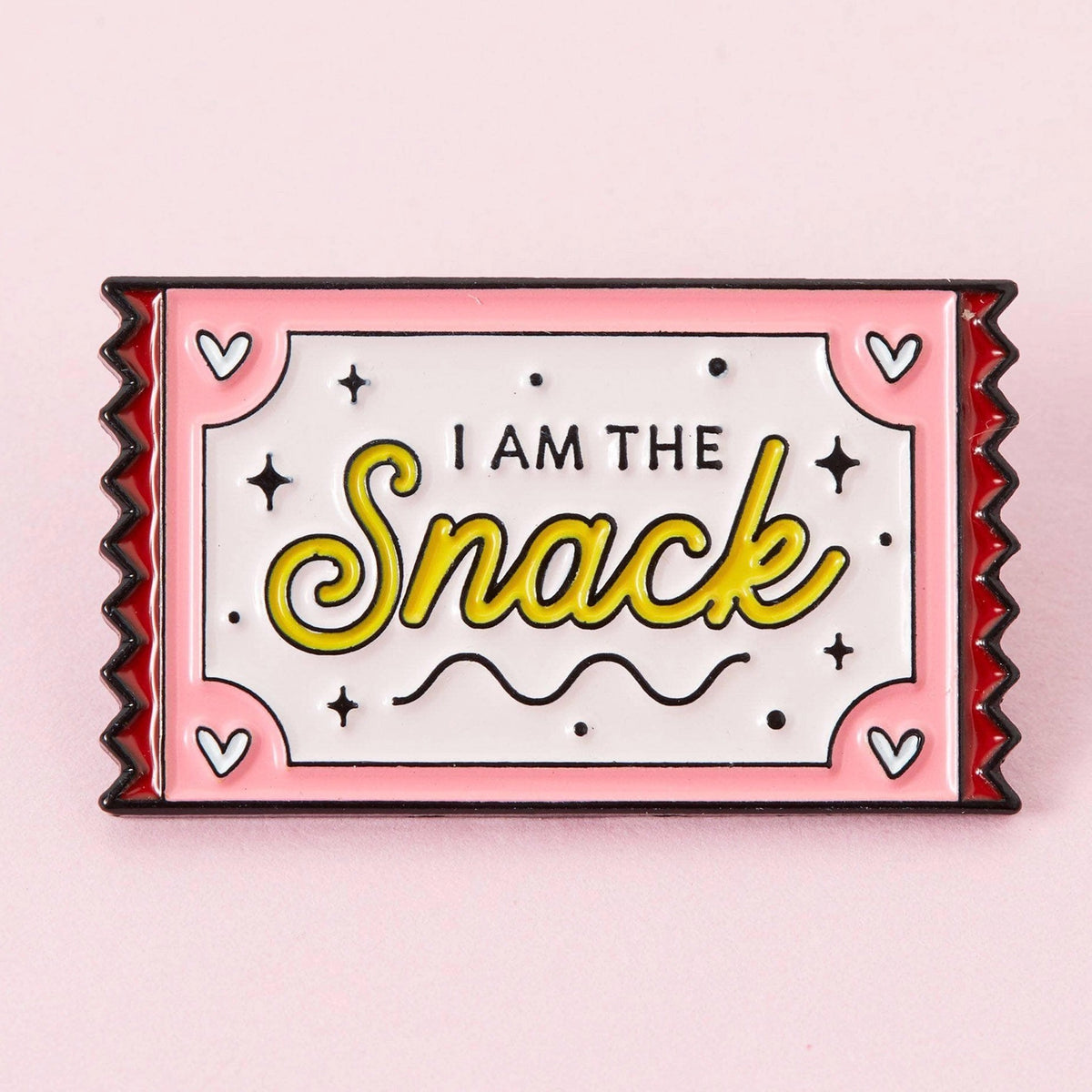 I Am The Snack Enamel Pin | Punky Pins – Outer Layer