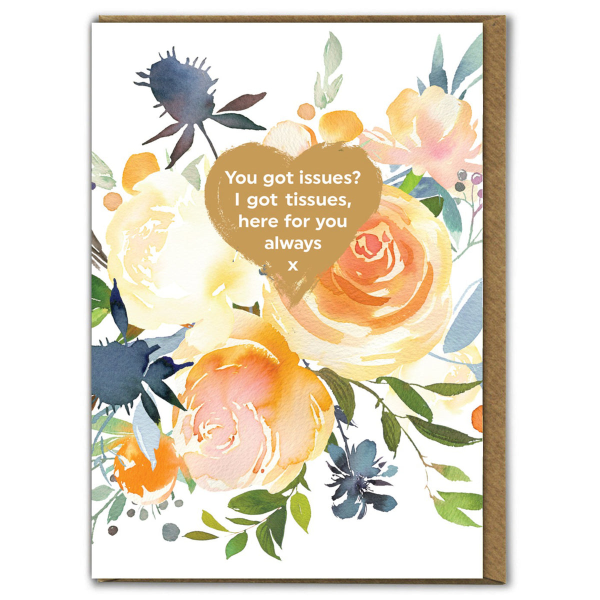 Issues And Tissues Card | Brainbox Candy – Outer Layer