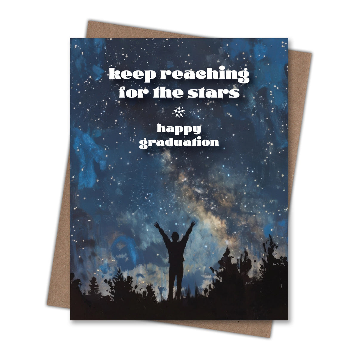 Keep Reaching Grad Card | Waterknot – Outer Layer