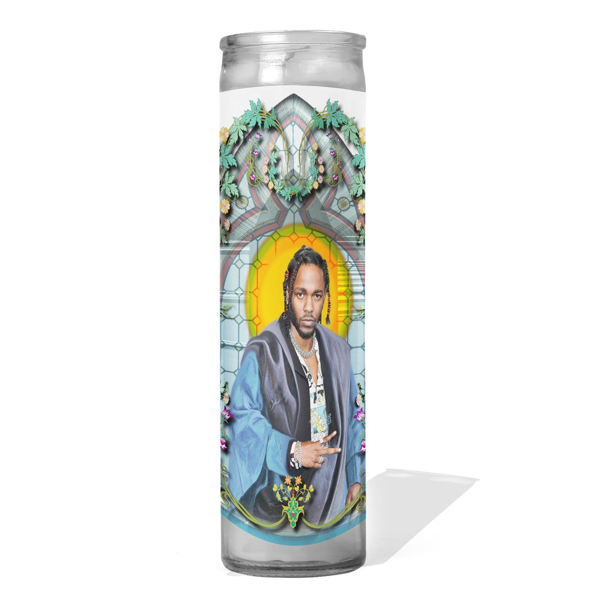 Kendrick Lamar Celebrity Prayer Candle | Calm Down Caren – Outer Layer