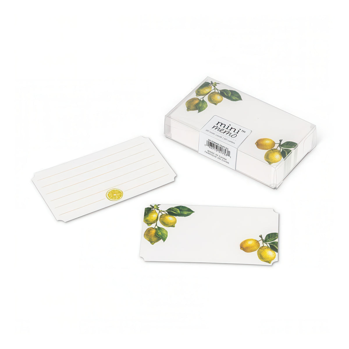 Lemon Mini Note Cards | Abbott Collection – Outer Layer