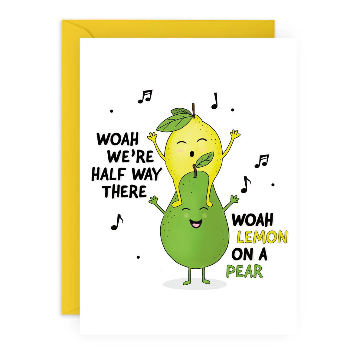 Lemon On A Pear Card | Central 23 – Outer Layer