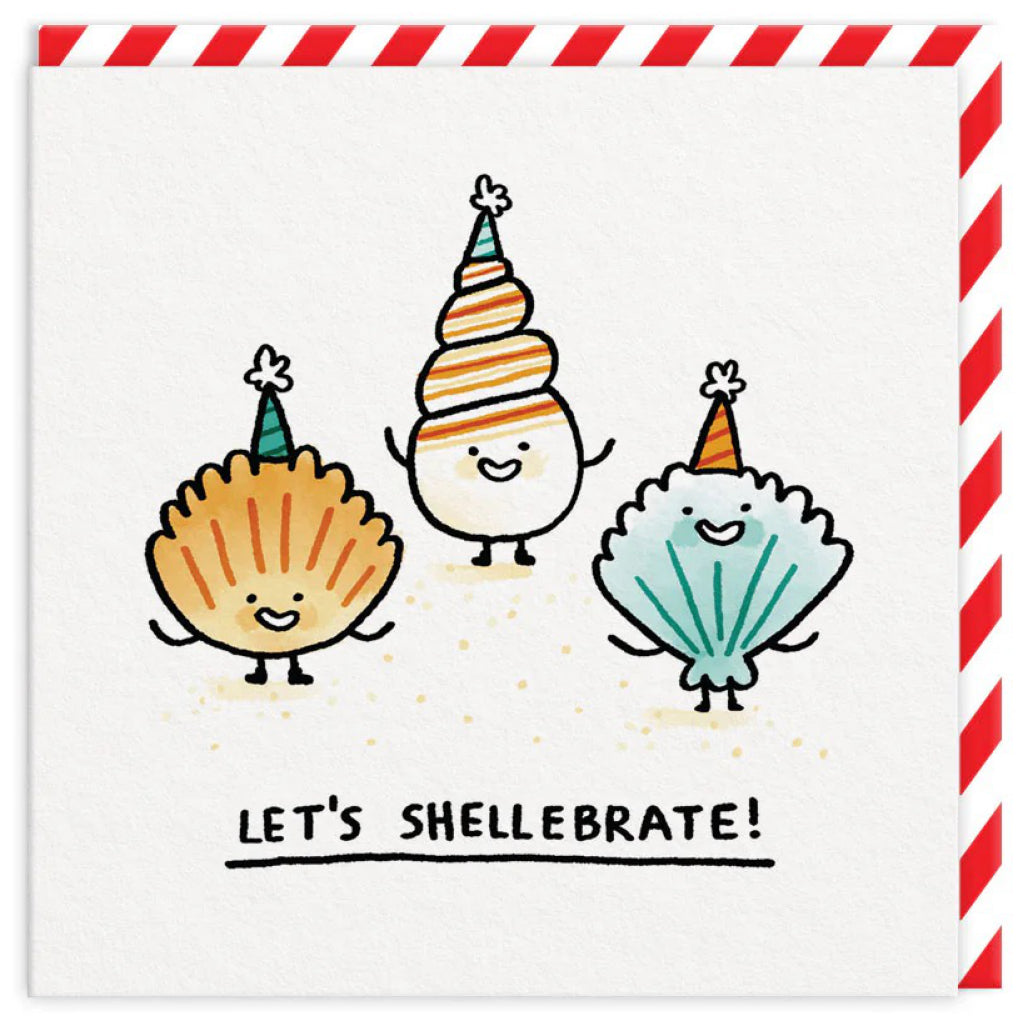 Lets Shellebrate Greeting Card | Ohh Deer – Outer Layer