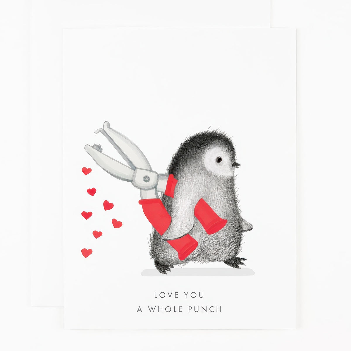 Love You A Whole Punch Card | Dear Hancock – Outer Layer