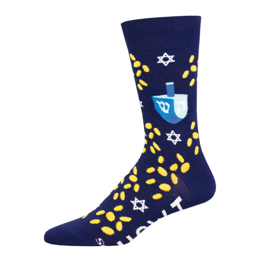 Men's How I Roll Socks Navy | SockSmith – Outer Layer
