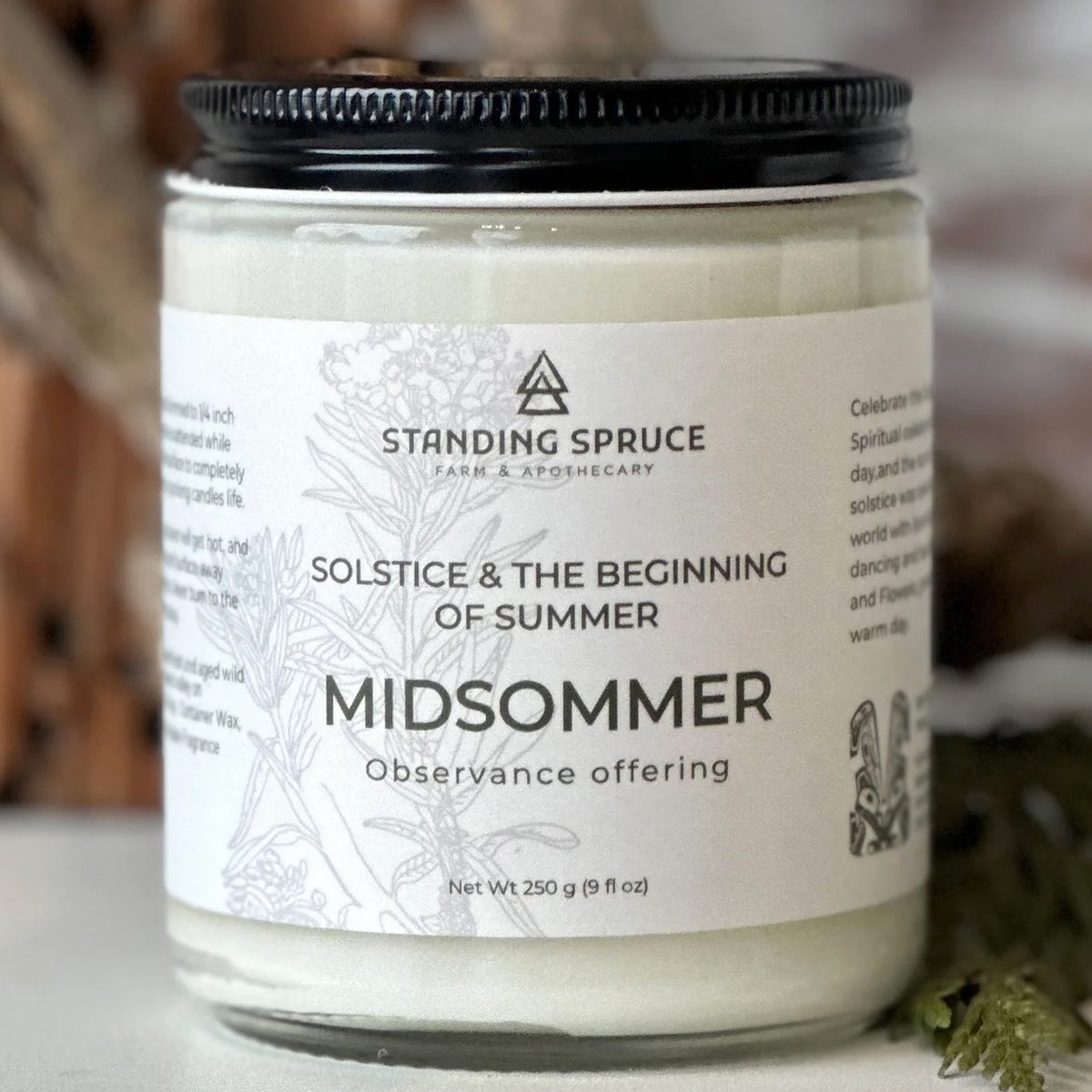 Midsommer Candle | Standing Spruce – Outer Layer