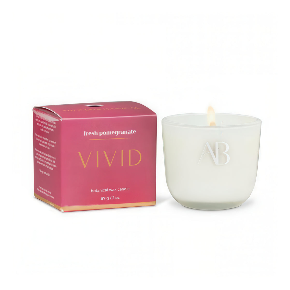 Mini Fresh Pomegranate Candle | Abbott Collection – Outer Layer