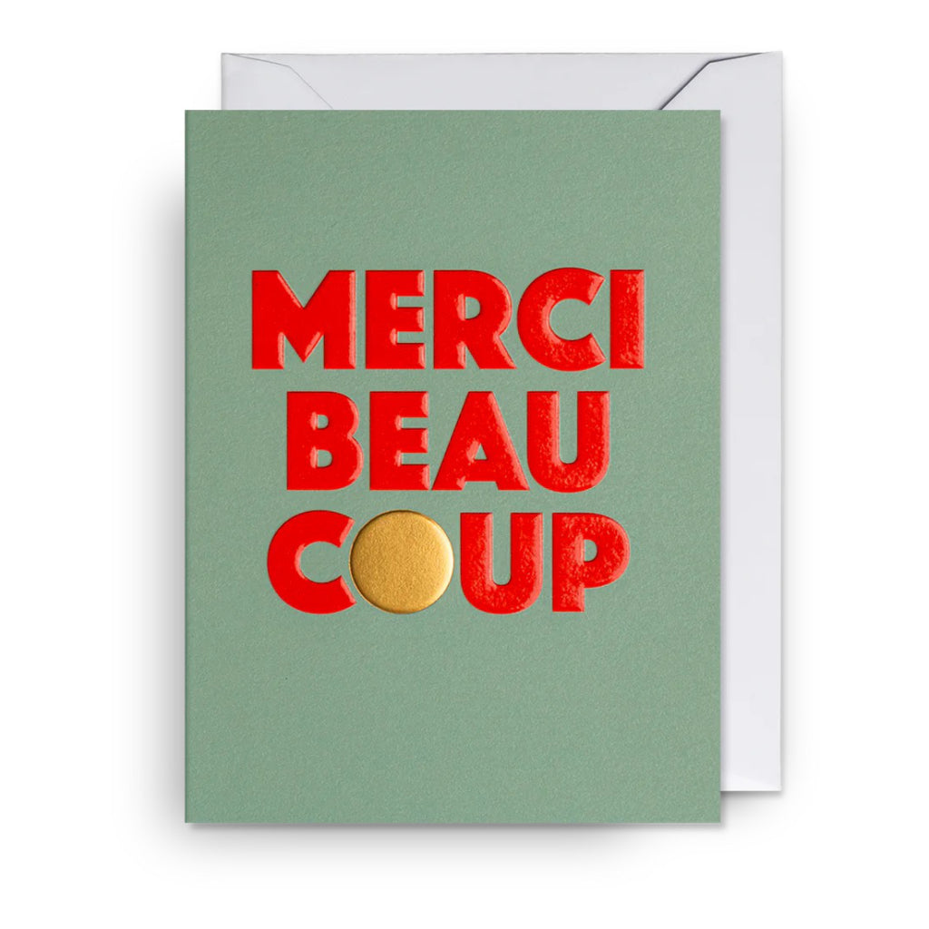 Mini Merci Beaucoup Card | Lagom Design – Outer Layer