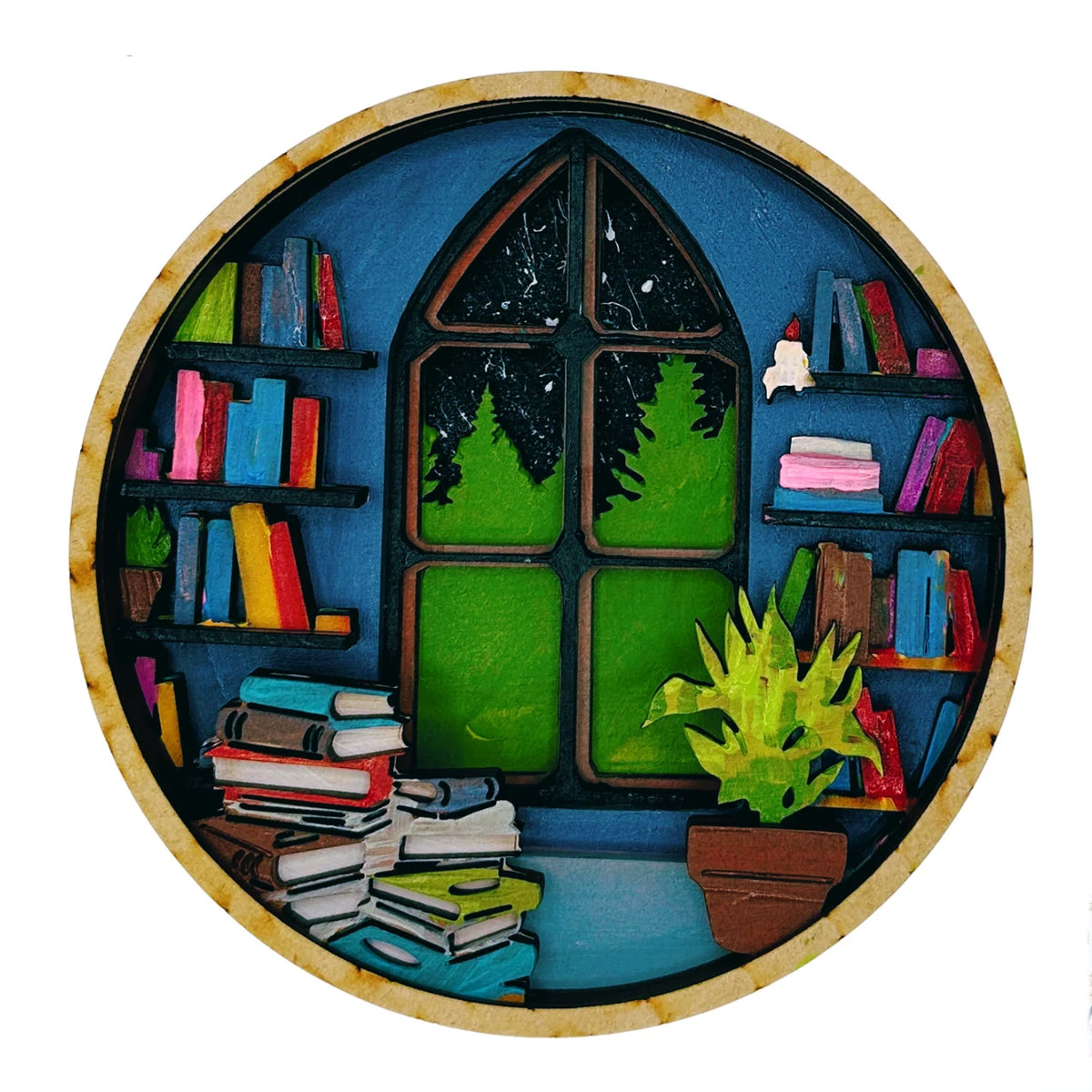 My Little Book Nook Shadow Box Kit | Our Little Makery – Outer Layer
