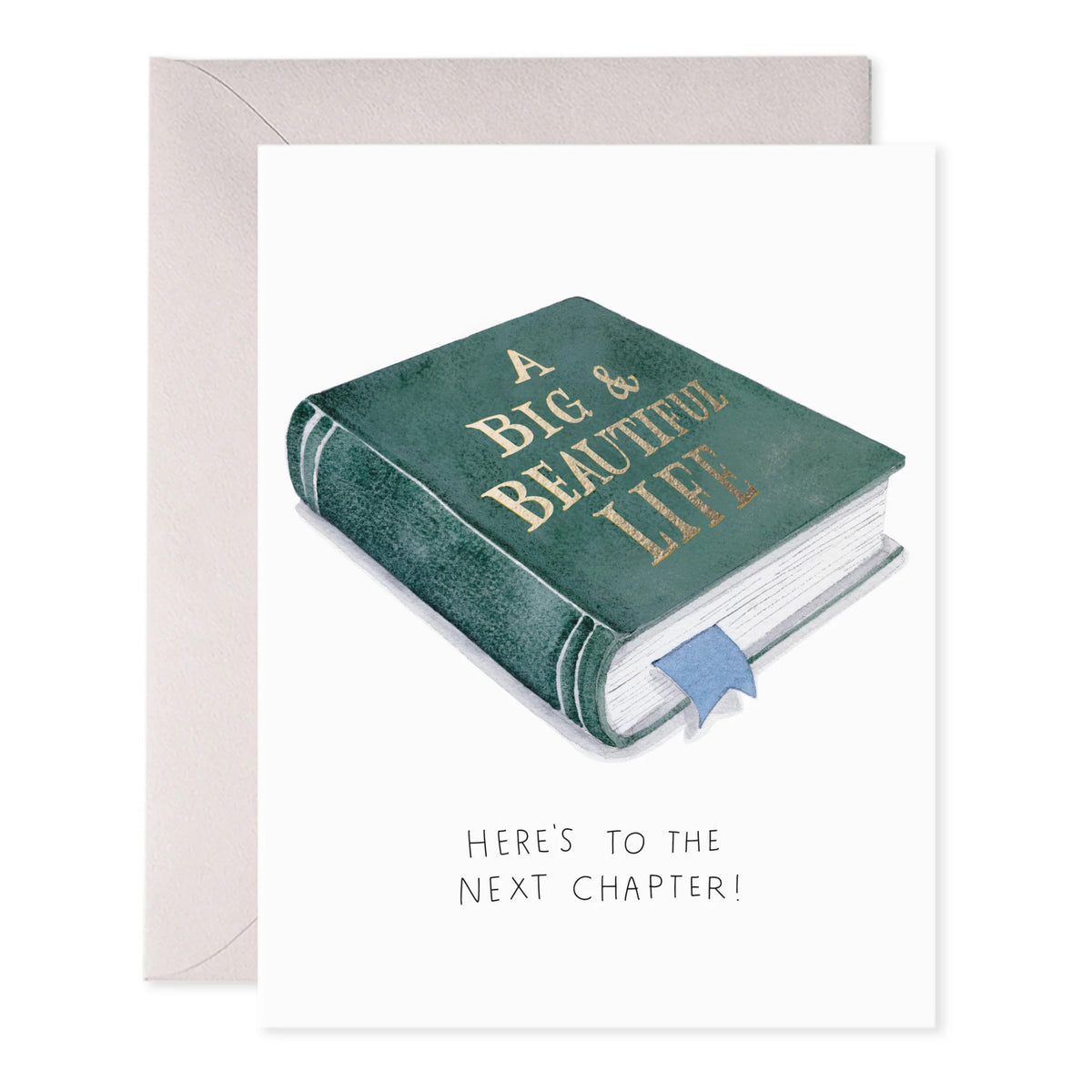 Next Chapter Birthday Card | E. Frances Paper – Outer Layer