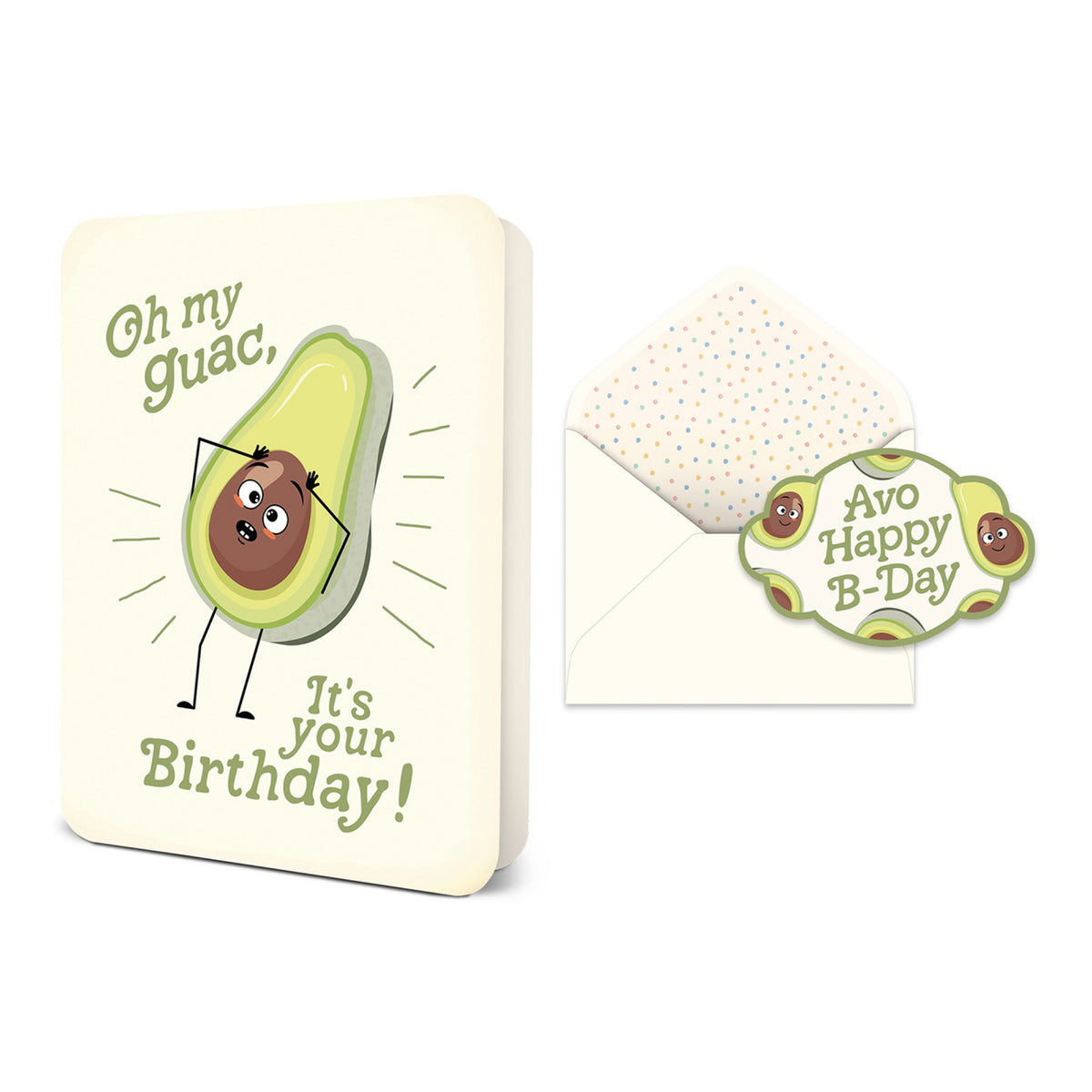 Oh, My Guac Birthday Card | Studio Oh – Outer Layer