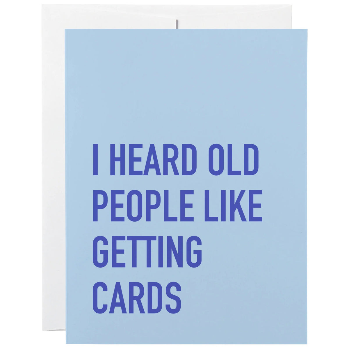 Old People Cards Card | Classy Cards – Outer Layer