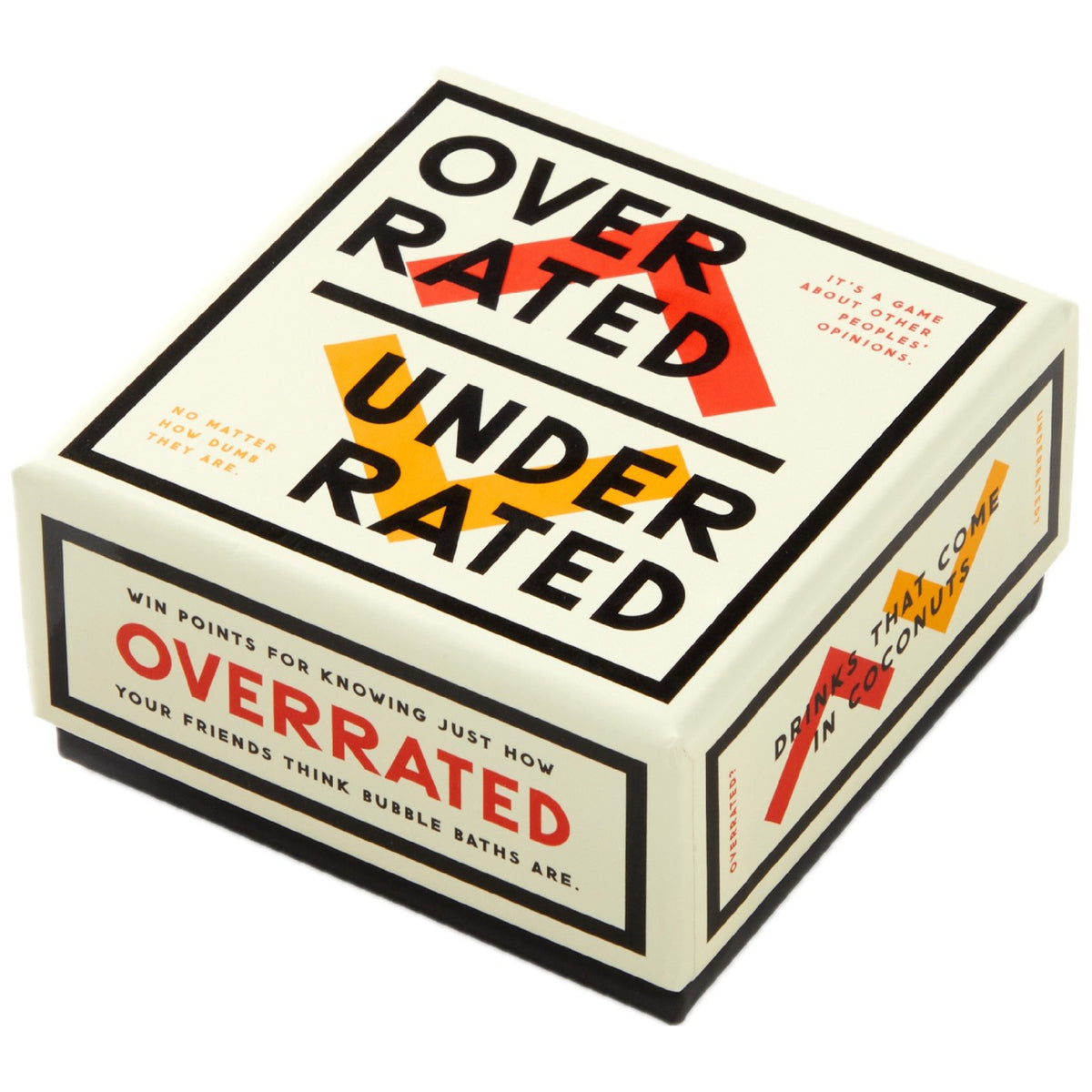 Overrated / Underrated Social Game | Brass Monkey – Outer Layer