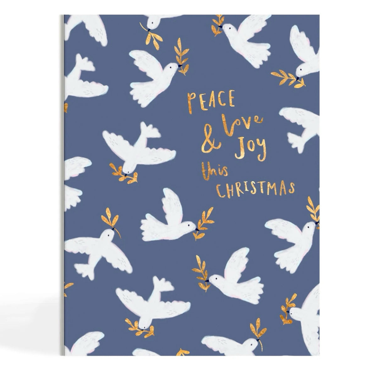Peace Love And Joy Boxed Holiday Cards | Halfpenny Postage – Outer Layer