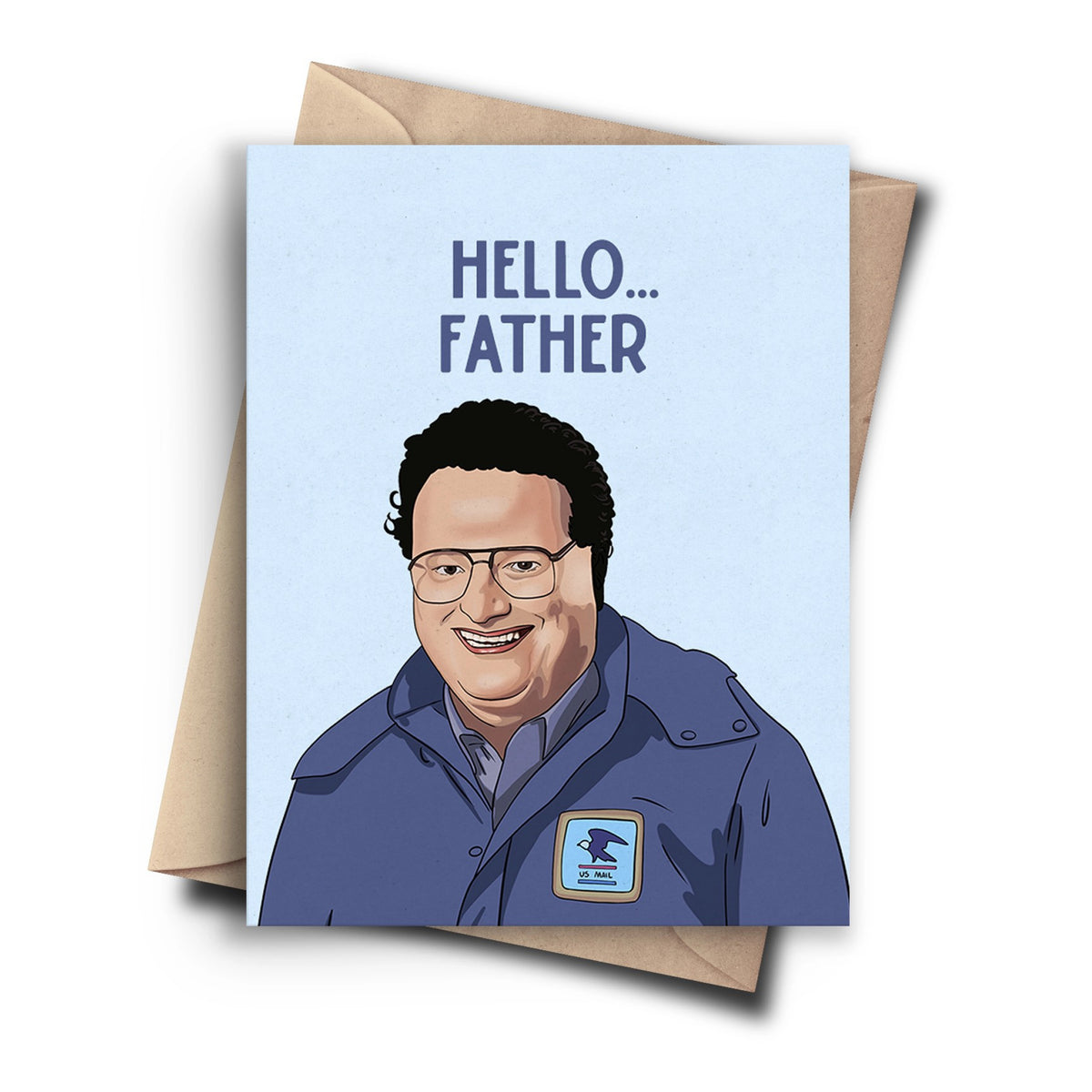 Seinfeld Newman Hello Father Card | Pop Cult Paper – Outer Layer