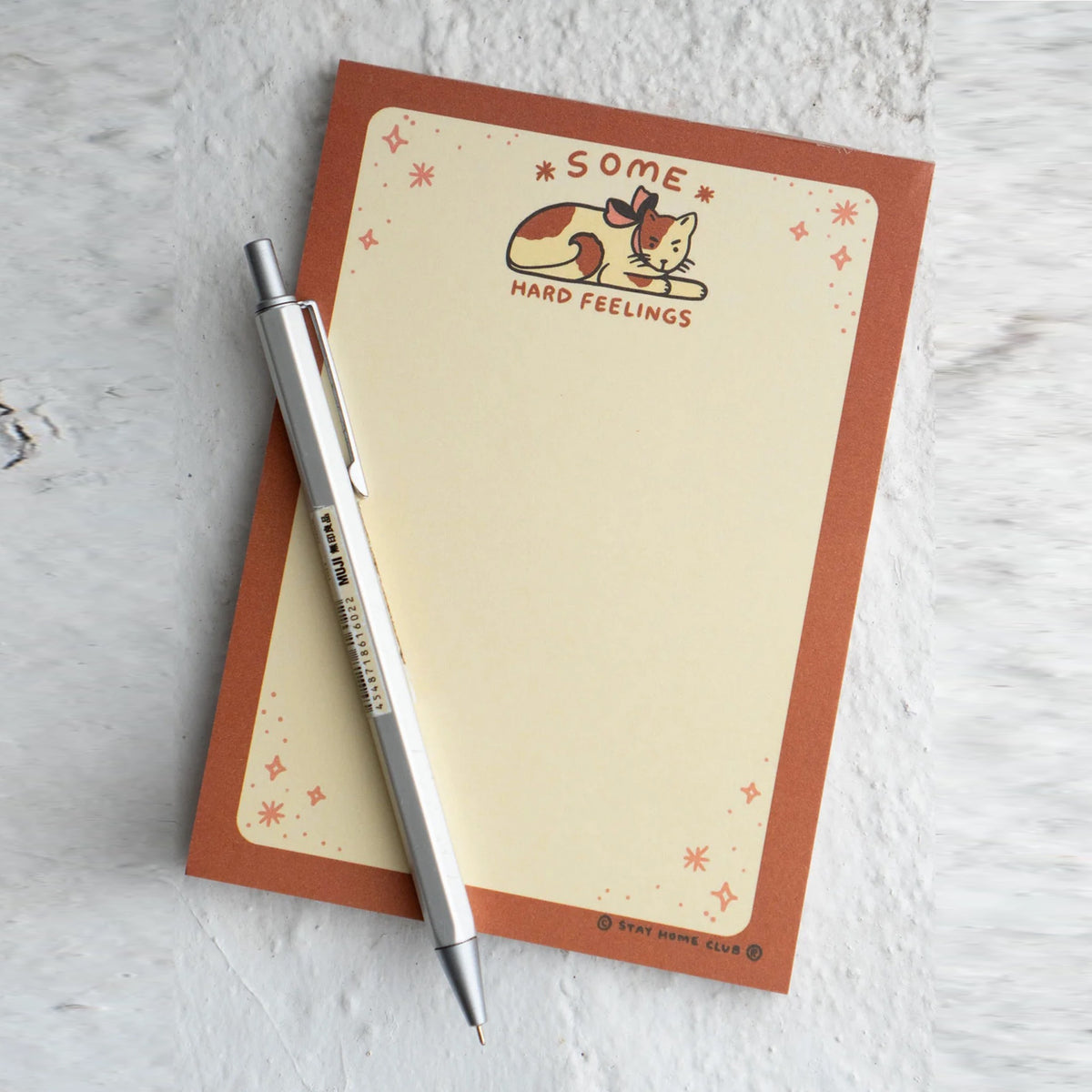 Some Hard Feelings Notepad | Stay Home Club – Outer Layer