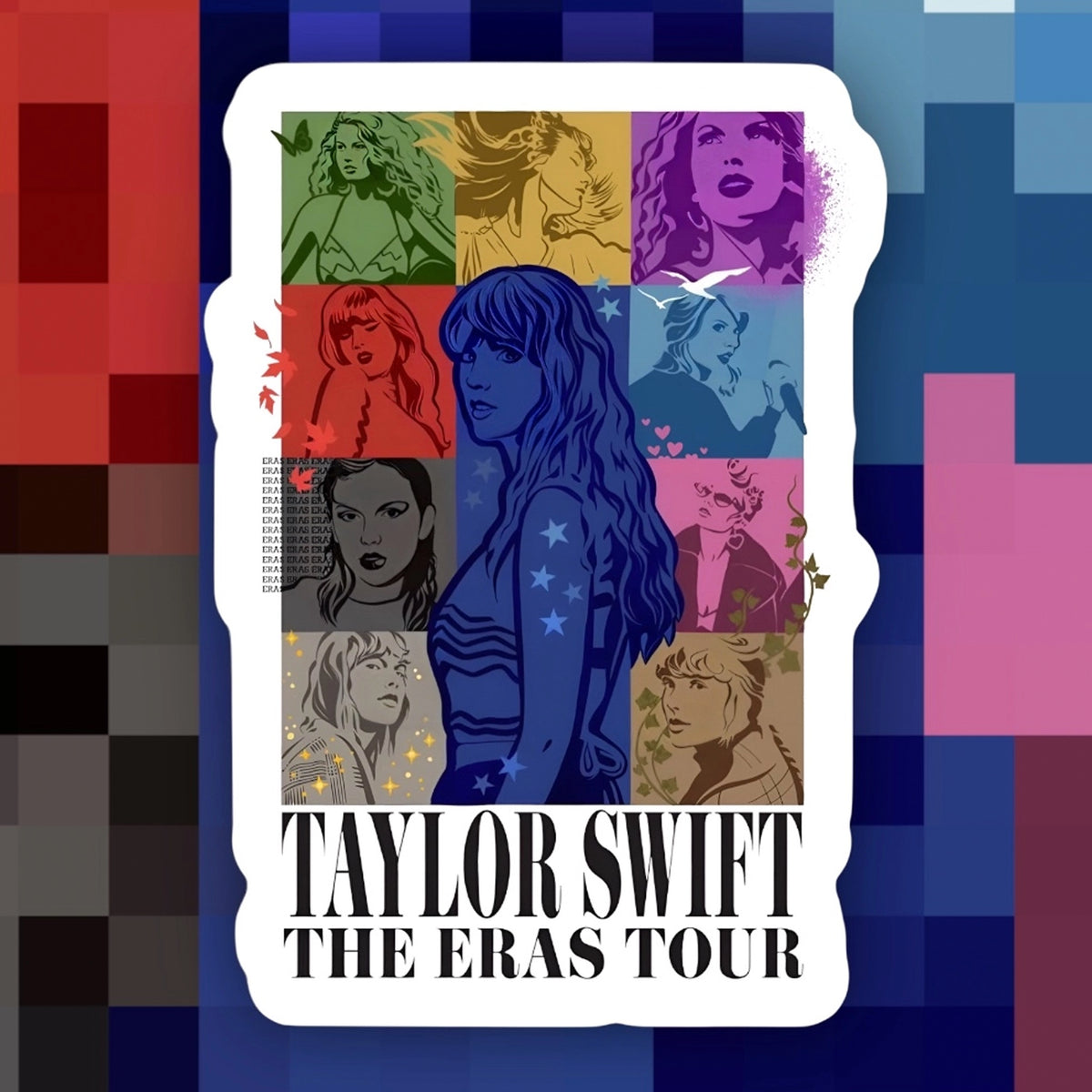 Taylor Swift Eras Sticker | Ace the Pitmatian Co – Outer Layer