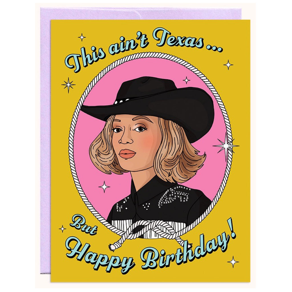 Texas Birthday Card | Party Mountain Paper – Outer Layer