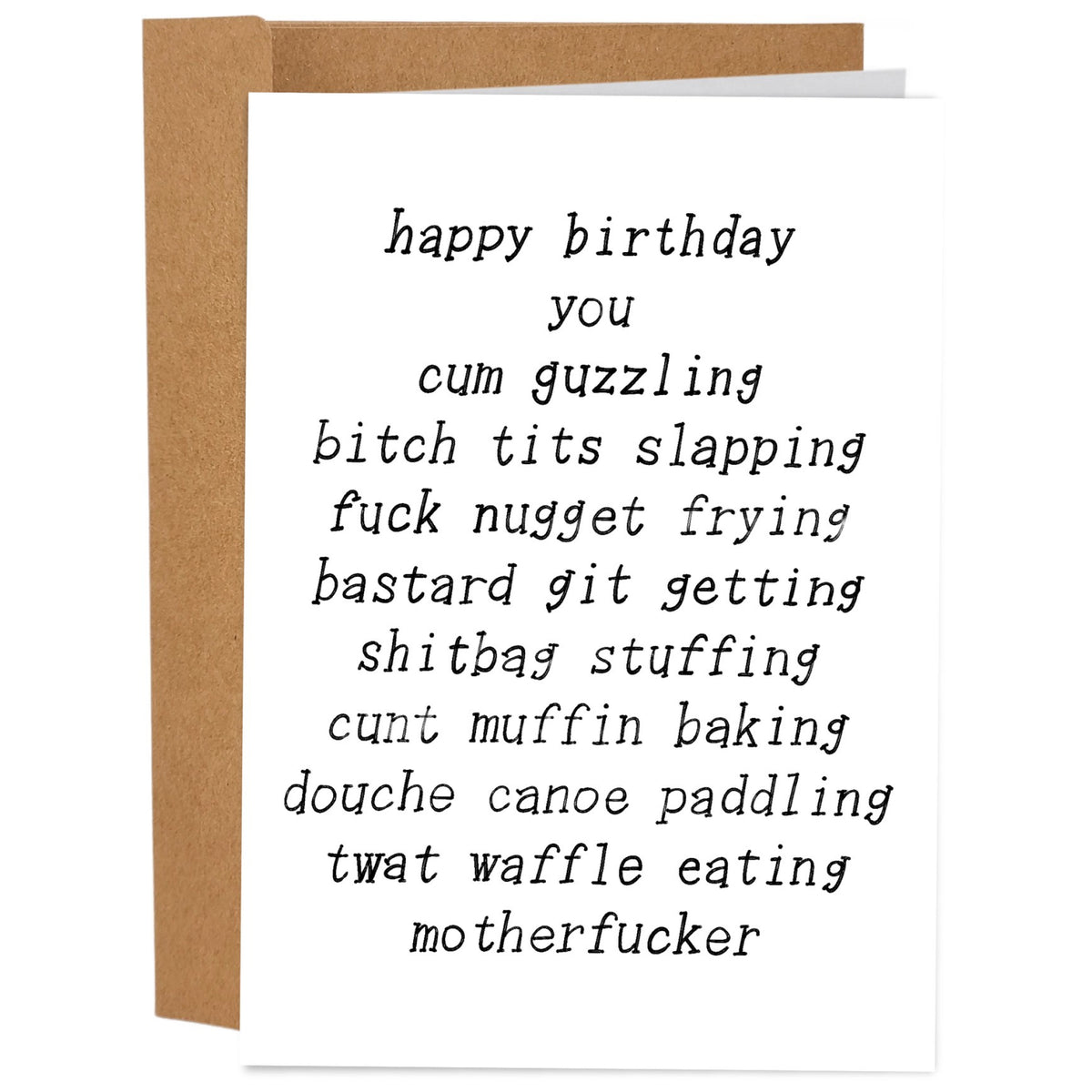 The Worst Birthday Card Ever | Sleazy Greetings – Outer Layer