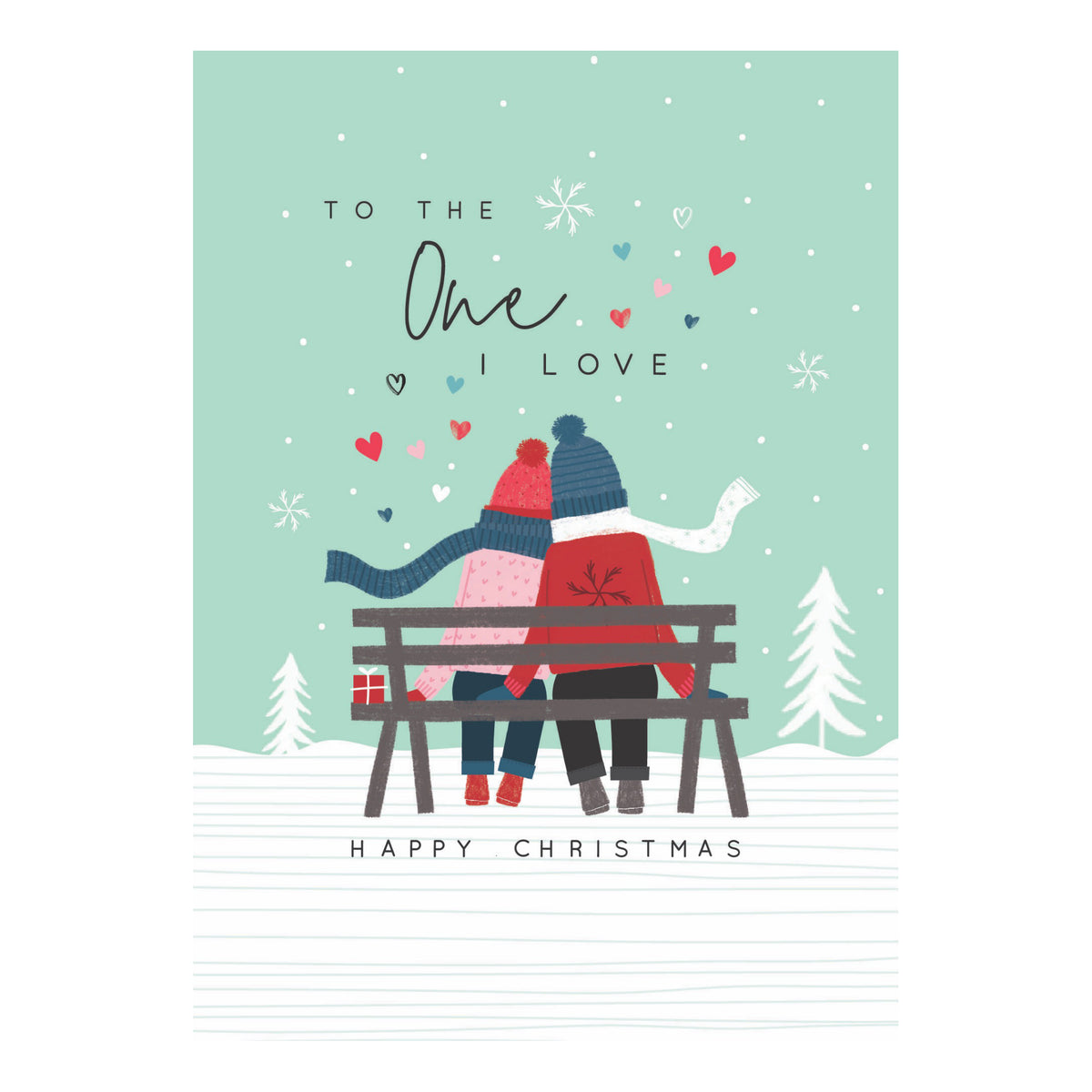 To The One I Love At Christmas Card | Laura Darrington – Outer Layer