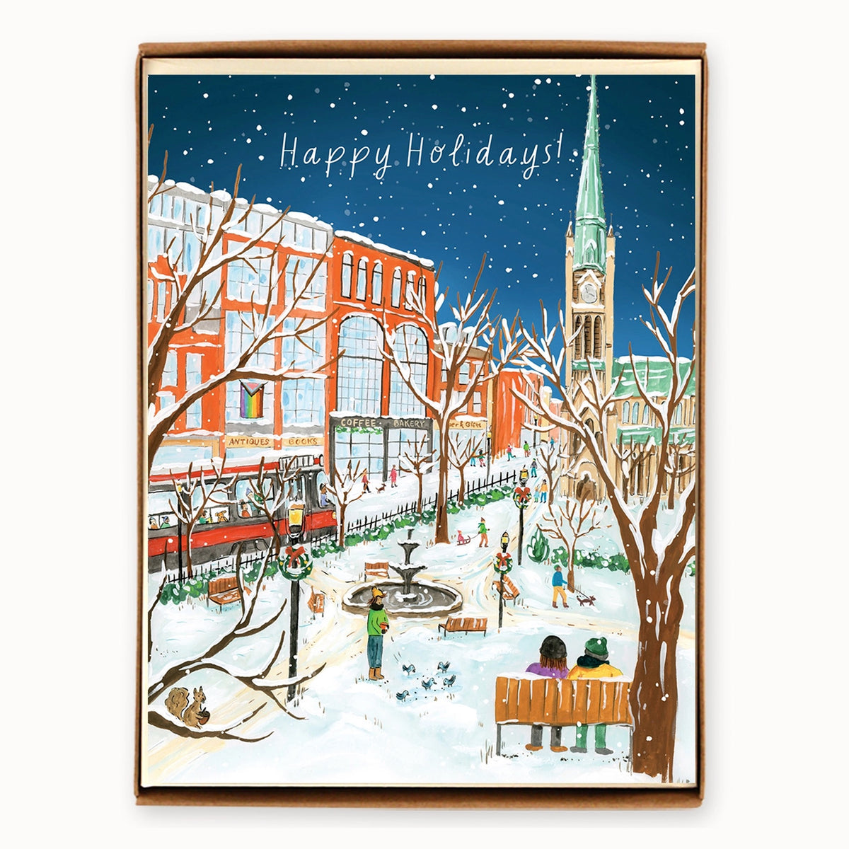 Toronto St. James Park Boxed Holiday Cards | The Paperhood – Outer Layer