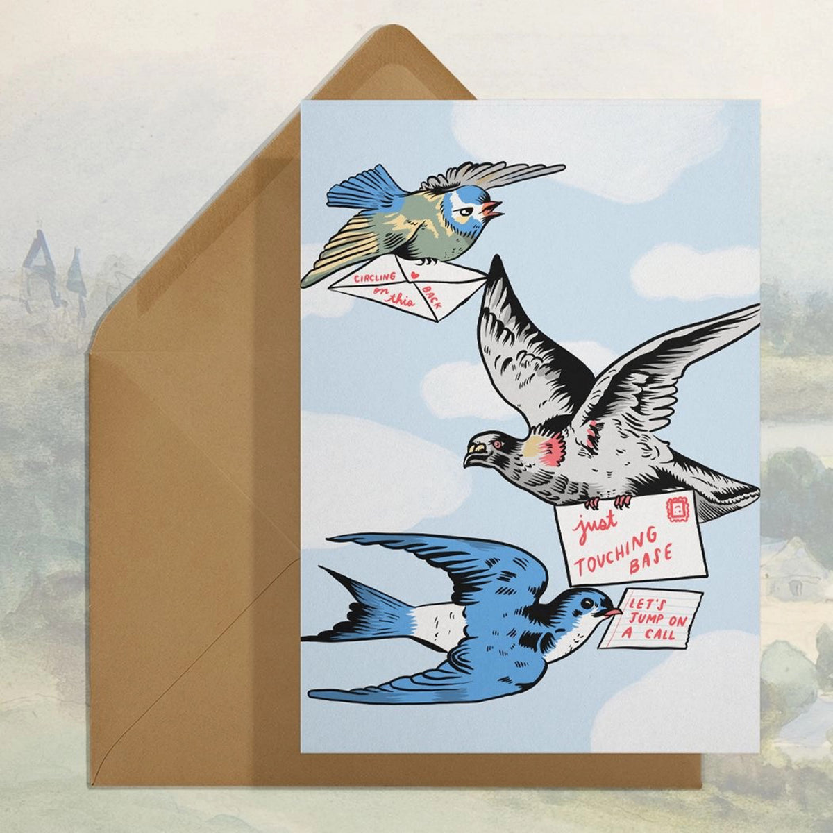 Touching Base Card | Stay Home Club – Outer Layer