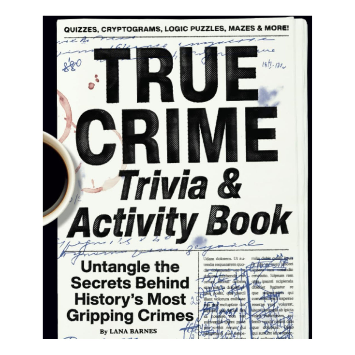 True Crime Trivia & Activity Book | Zeitgeist – Outer Layer