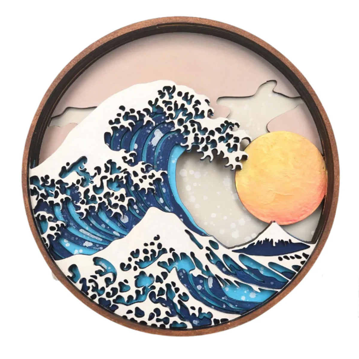 Wave Shadow Box Kit | Our Little Makery – Outer Layer