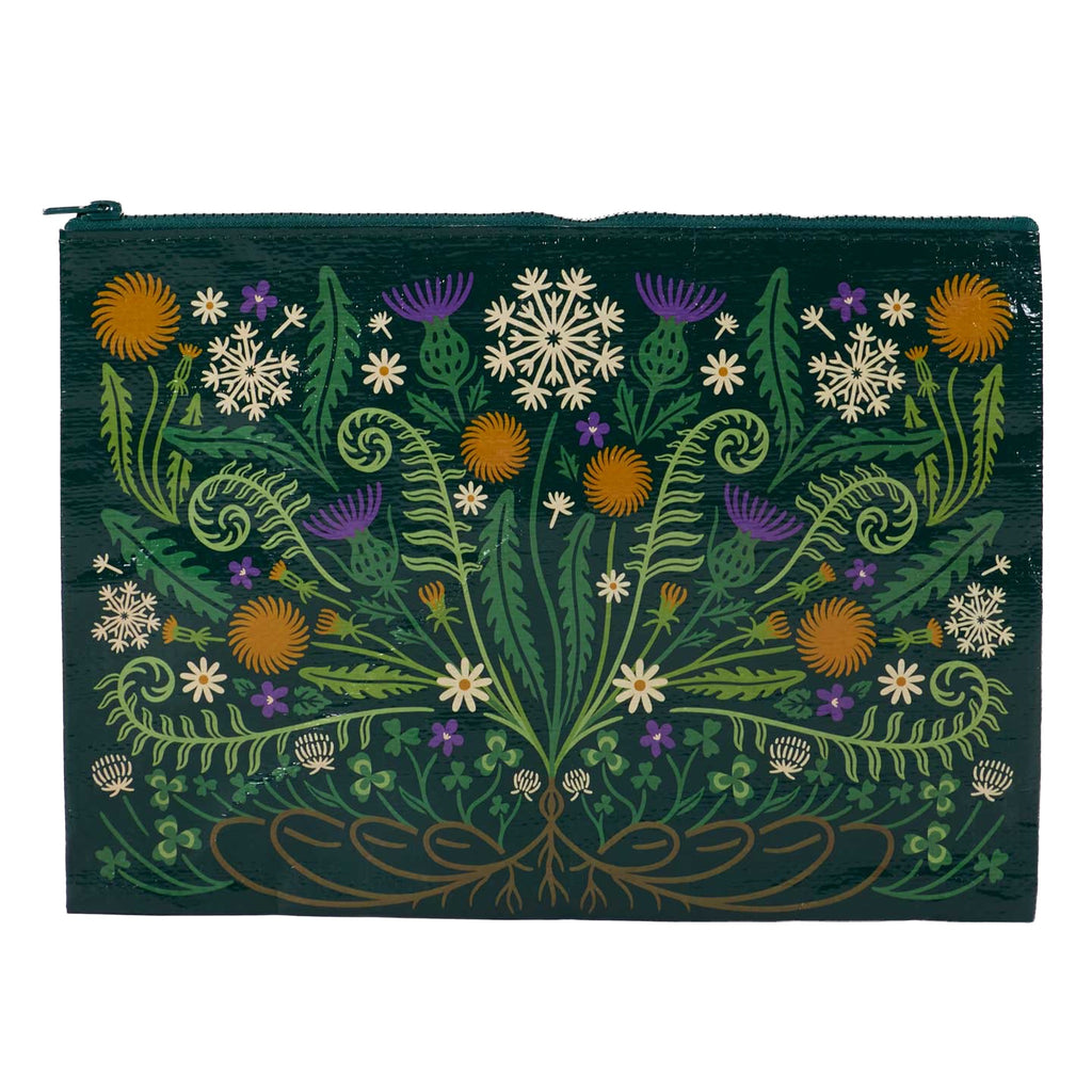 Wild Bloom Jumbo Pouch | Blue Q – Outer Layer