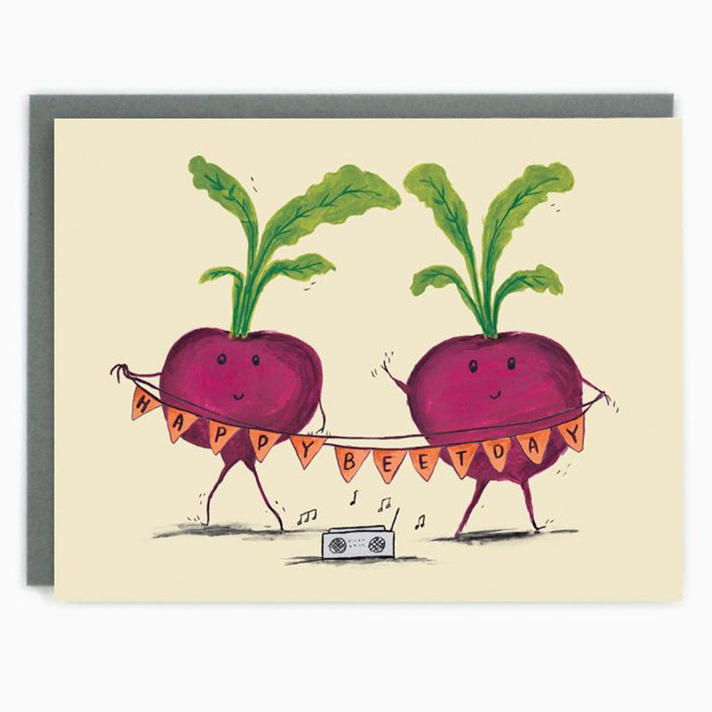 Beets Birthday Card by Made in Brockton Village – Outer Layer