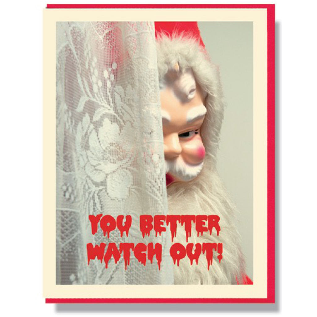 Better Watch Out Card by Smitten Kitten – Outer Layer
