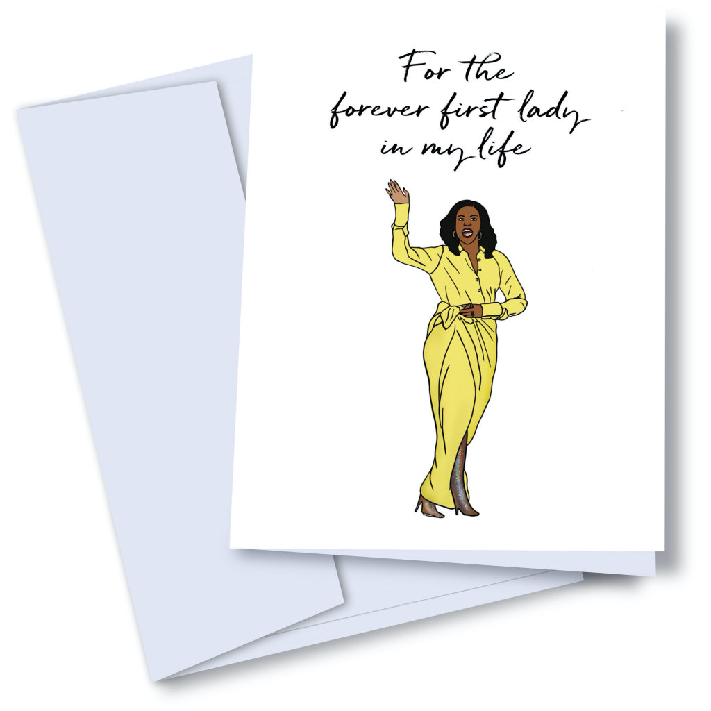 Forever 1st Lady Card by Kaleidadope – Outer Layer
