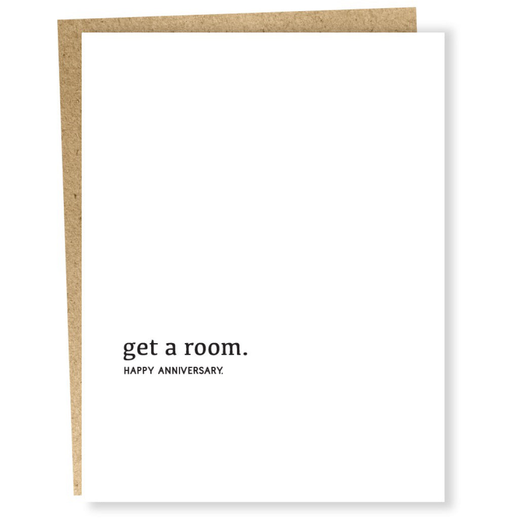 Well Wishes: Get A Room Card by Sapling Press – Outer Layer