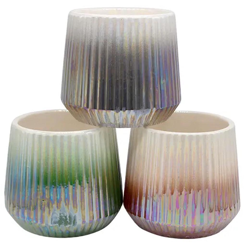 Gradient Coloured Glazed Planter Pot | Springer Decor – Outer Layer