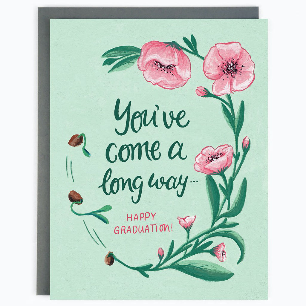 Graduation Seeds Card by Made in Brockton Village – Outer Layer