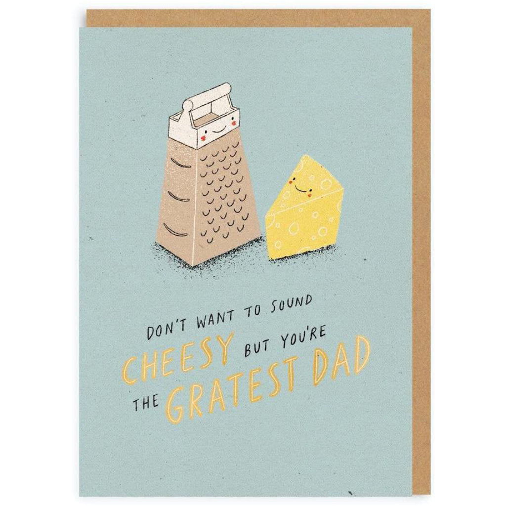 Gratest Dad Greeting Card by Ohh Deer – Outer Layer