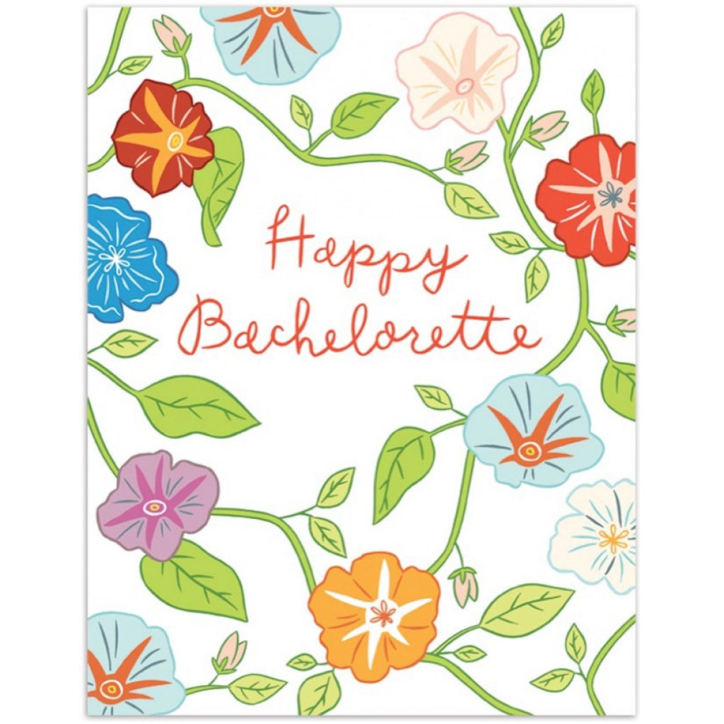 Happy Bachelorette Florals Card by The Found – Outer Layer
