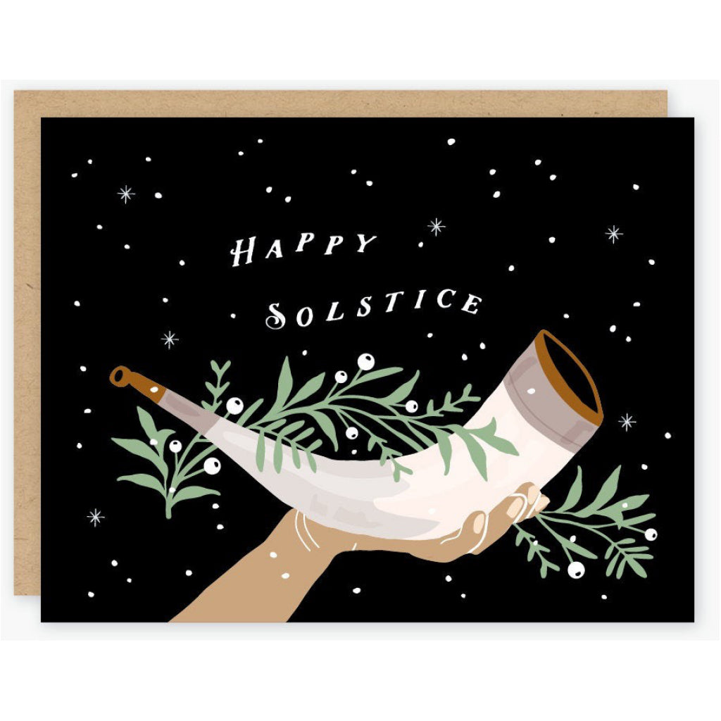 Happy Solstice Card by Party of One – Outer Layer