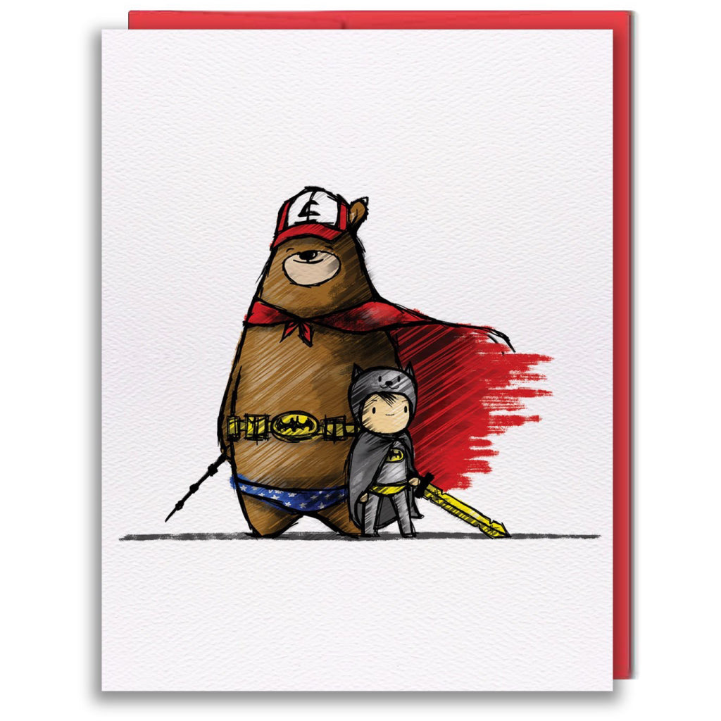 Hero Time Blank Card by Studio Vcky – Outer Layer