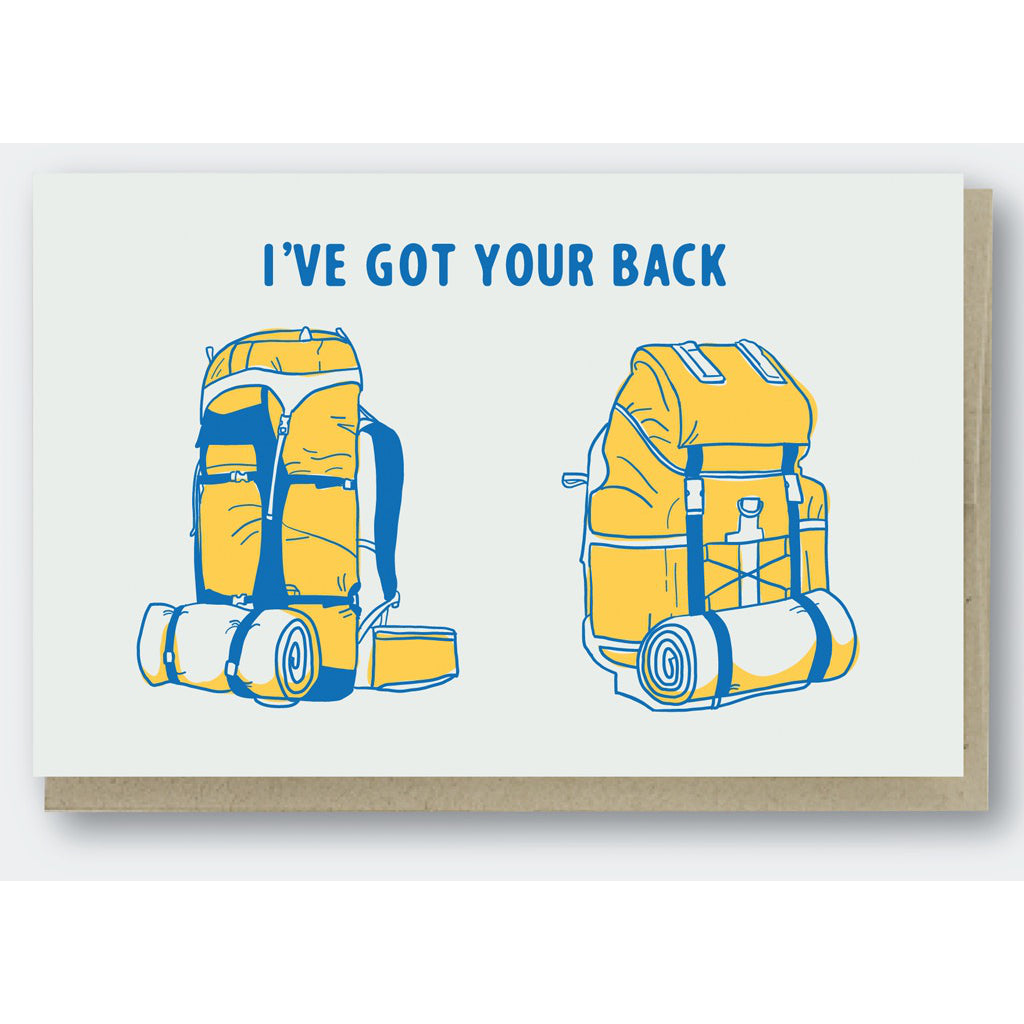 I've Got Your Back(pack) Card by Pike Street Press – Outer Layer