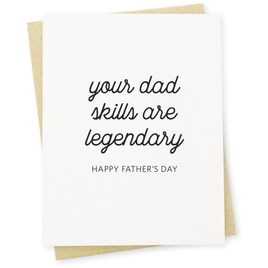 Legendary Dad Card by 417 Press – Outer Layer