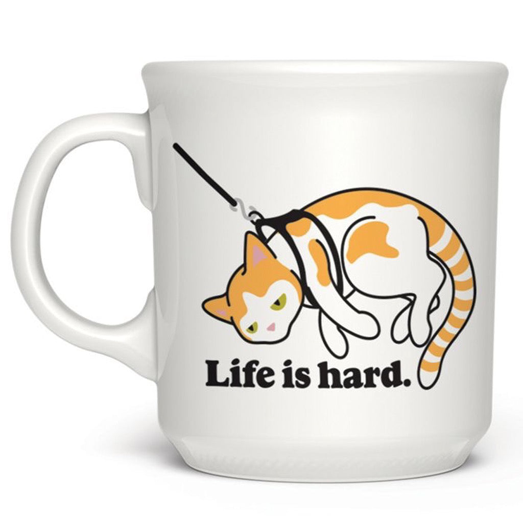 Life Is Hard Mug by Fred & Friends – Outer Layer