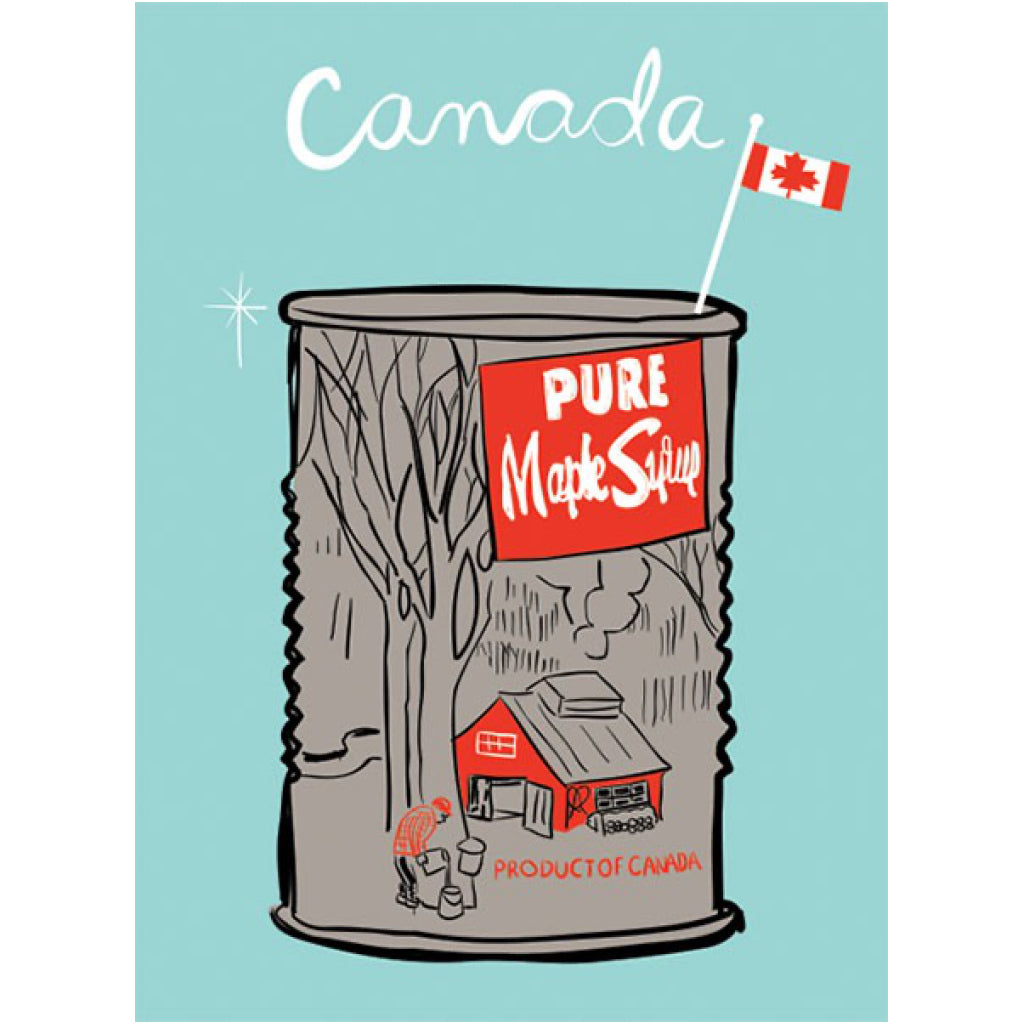 Maple Syrup Card by Wendy Tancock - Outer Layer