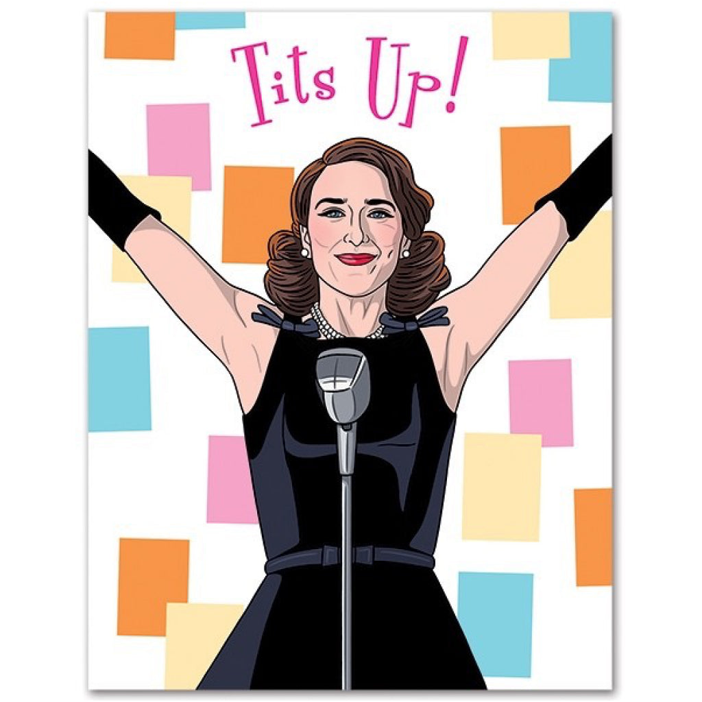 Marvelous Mrs. Maisel Tits Up Card by The Found – Outer Layer