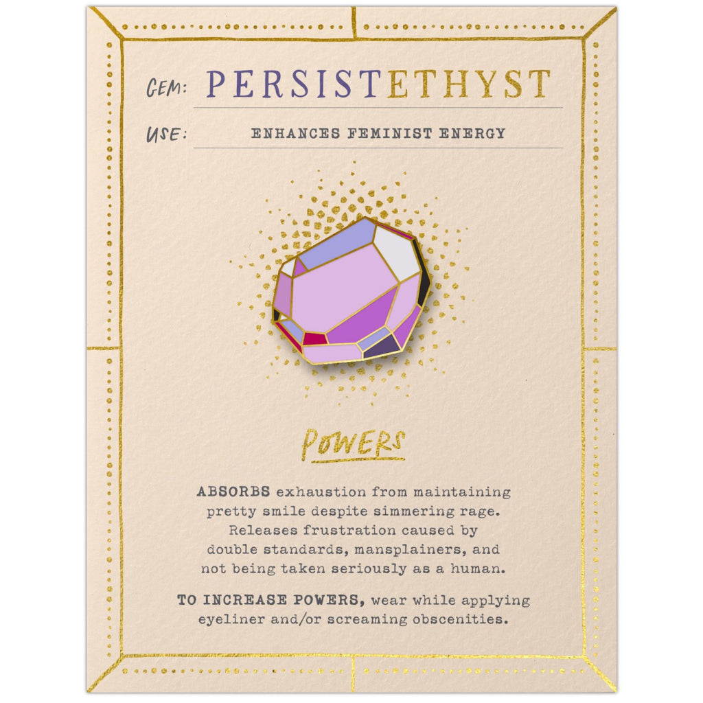 Persistethyst Fantasy Stone Card by Emily McDowell & Friends – Outer Layer