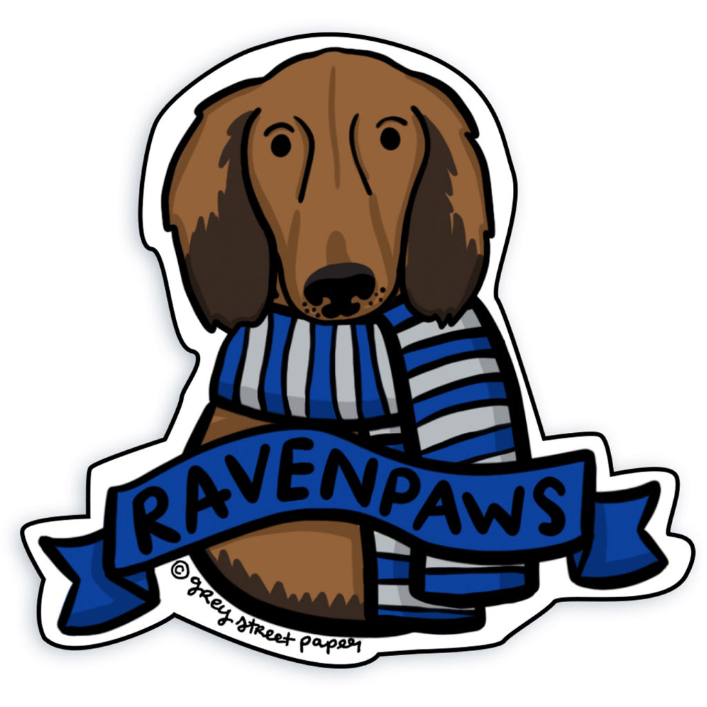 Ravenpaws Harry Potter Ravenclaw Sticker by Grey Street Paper – Outer Layer