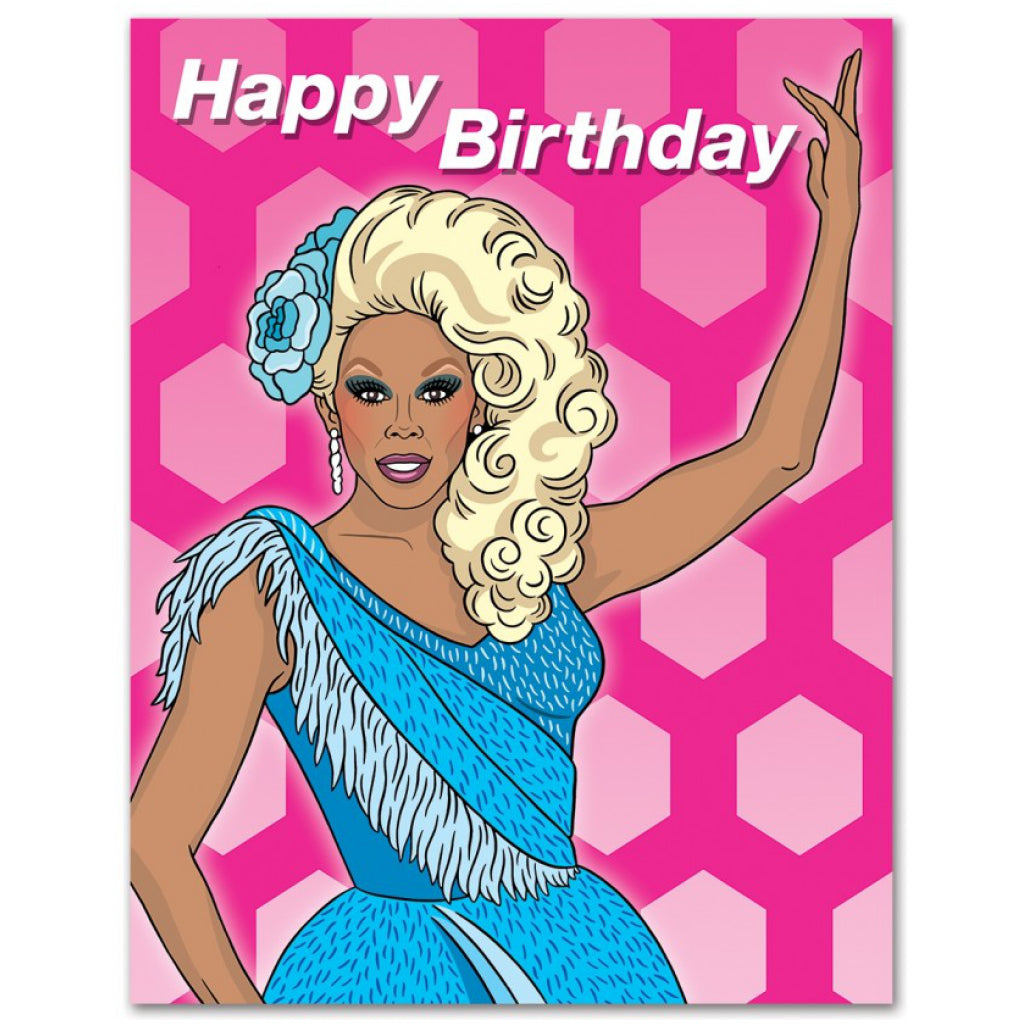 RuPaul Birthday Card by The Found – Outer Layer