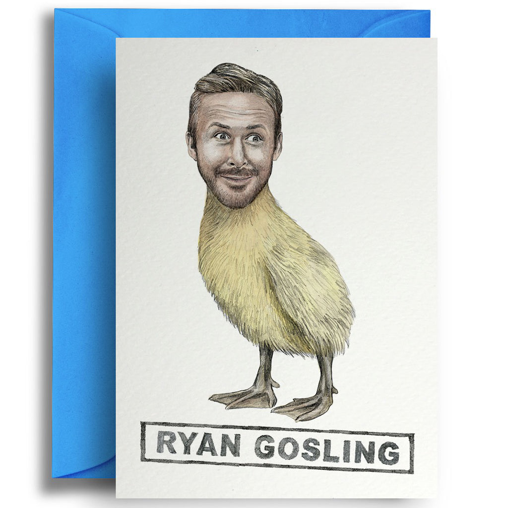 Ryan Gosling Card by Quite Good Cards – Outer Layer